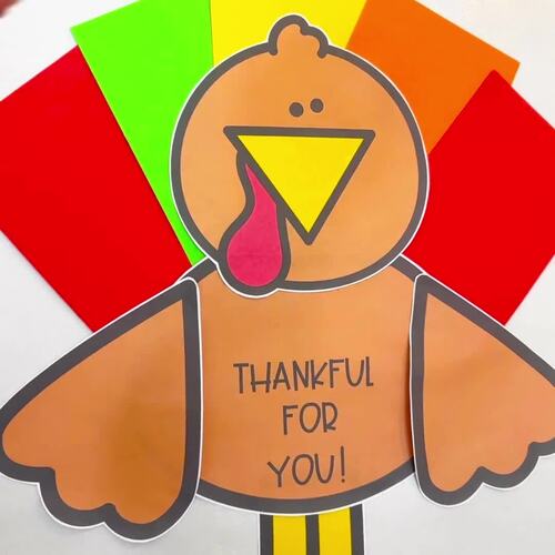 November Staff Morale | Thanksgiving Staff Prizes Bulletin Board Display