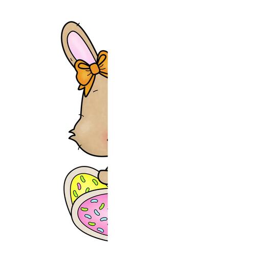 Easter Bunny Clip Art - Easter Candy - Rabbits In Different Poses ...