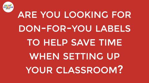 Creative Curriculum Interest Area Signs Bilingual Labels Real Photos ...