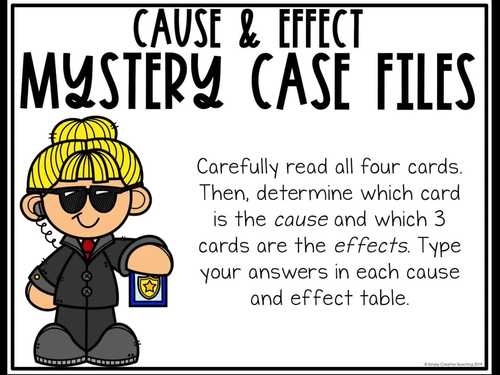 Cause and Effect Activities & Passages + Digital Version for Distance ...