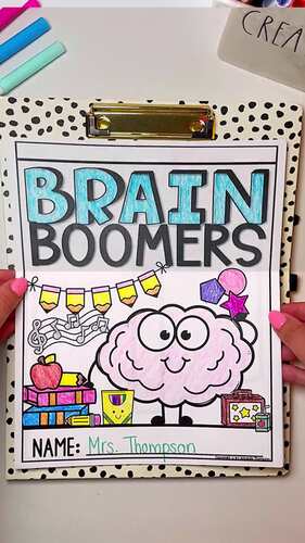 Back to School Early Finisher Packet - NO PREP- Fast Finishers Activities