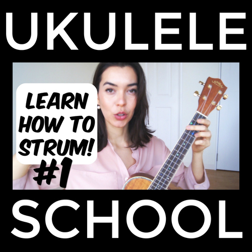 Ukulele School - Strumming Pattern 1 by Bernadette Teaches Music
