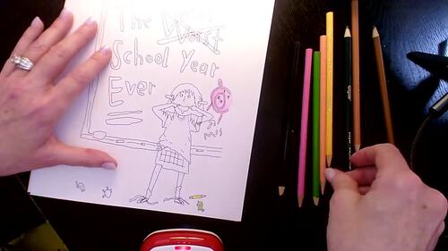 The Best School Year Ever Novel Study PP & Coloring Sheet Bundle ...