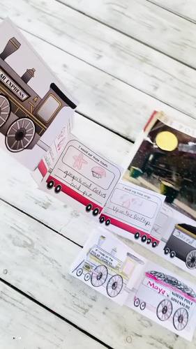 The Polar Express: My Train Adventure Craft - Winter Christmas Book ...