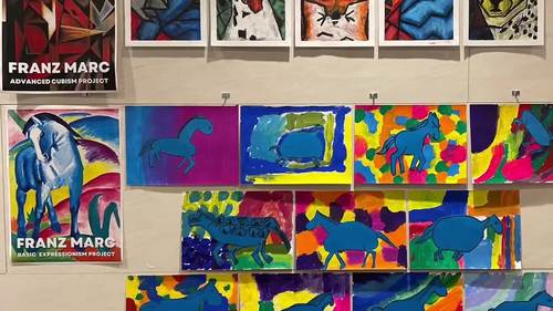 Franz Marc Animal Art Projects with Activity Books, Lesson Plans ...