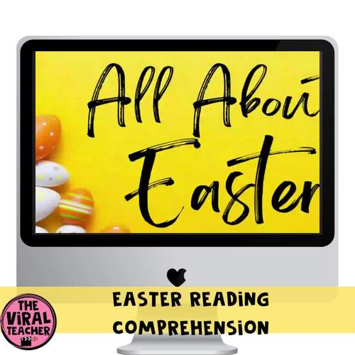 Easter Reading Comprehension Passages Google Slides™ by The Viral Teacher