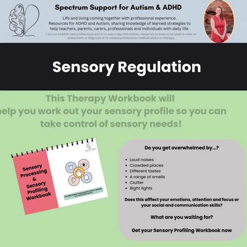 Sensory Processing Disorder Overload & Profiling Workbook Sensory ...