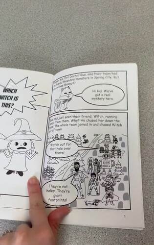 DECODABLE COMIC: Homophones- Which Witch Is This? SoR,Level 2 IMSE/OG ...