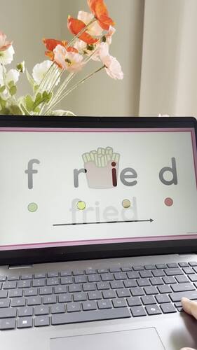 Long I Blending Slides, Phonics & Fluency - Vowel Teams & Long Vowel CVCe