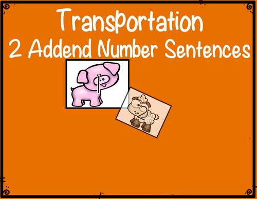 Farm Build 2 Addend 0-20 Addition & Subtraction Number Sentence | TPT