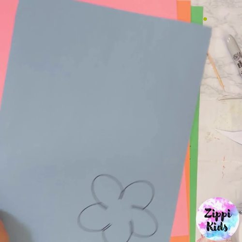 Spring Craft, Spring Flowers Name Craft Activities, Bulletin Board ...