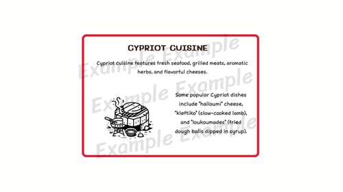 Cyprus Country Study+Coloring+EX Activities by OnlineLearningKid