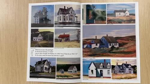 EDWARD HOPPER HOUSE PROJECT, ACTIVITY BOOK AND LESSON PLANS by Young Sages