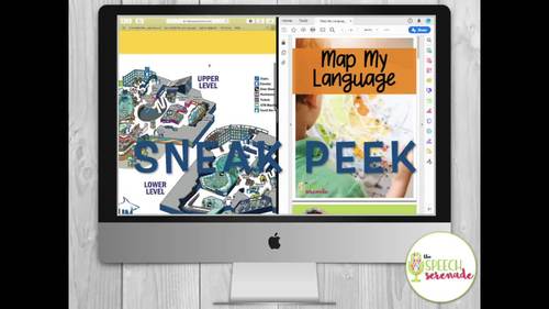 NO PRINT Map My Language Map Skills Aquarium Virtual Trip | TpT