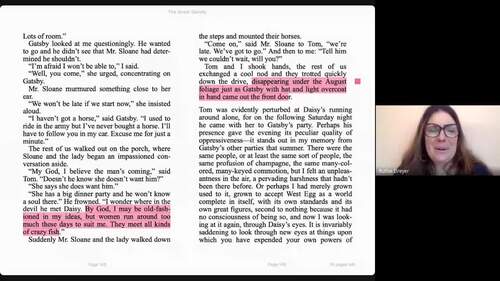 Great Gatsby Guided Reading | Close Reading & Literary Analysis Ch 6 Part 2