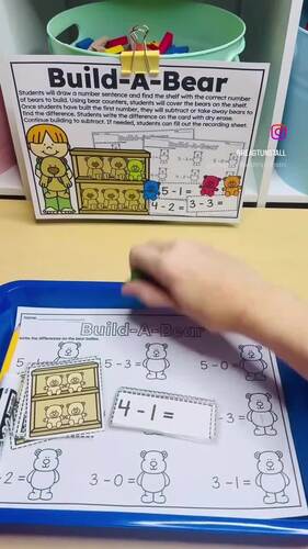 Total Math Hands-On Math Centers Bundle Kindergarten by Reagan Tunstall