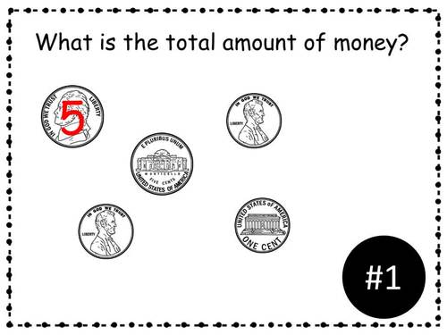 QR Code Task Cards Counting Coins (Money) with Video Demonstration