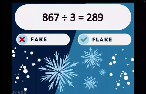 Holiday Winter Long Division Digital Worksheets 5th Grade Challenge ...