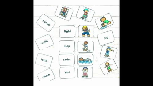 Parts of Speech Pirate Verbs Grammar Activities by Tech Teacher Pto3