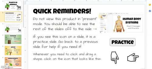 Distance Learning: Plants vs Animals (Google Slides) | TpT