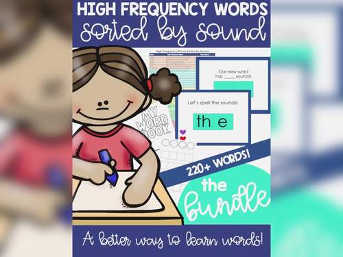 Sight Word Mapping by Phonics Skill (Includes Heart Words) - Science of ...