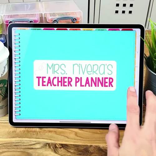 DIGITAL Teacher Planner: Google Drive & PowerPoint - Lesson Planner ...