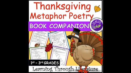 Thanksgiving Is Book Companion Writing Metaphor Poetry November Poems