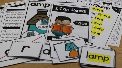 FirstieWordFamilies Word Families Curriculum | TPT