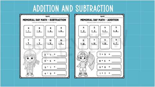 Memorial day Activities ReadingComprehension Writing cut craft and ...