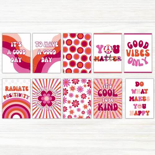 Groovy Classroom Decor Classroom Posters Retro Bulletin Board by Siana ...