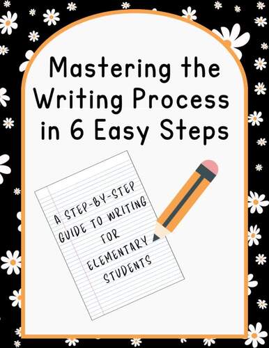The Writing Process in 6 Easy Steps (boho style posters) by PlanItPretty