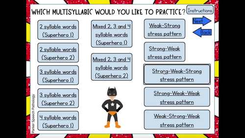 Articulation and speech sound BUILD-A-SUPERHERO Boom Cards™ BUNDLE