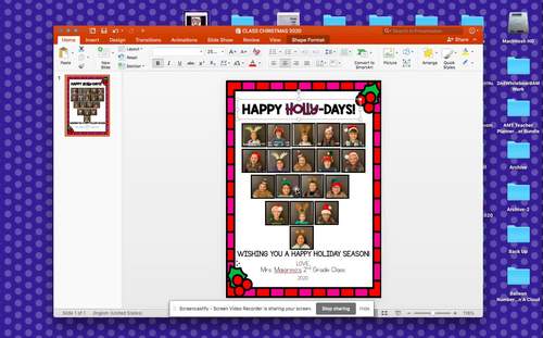 Class Holiday Cards | Christmas Cards | Editable Designs by Teaching in ...