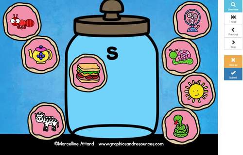 ALPHABET BOOM CARDS DISTANCE LEARNING KINDERGARTEN BEGINNING SOUND ...