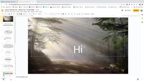 Digital Morning Meeting Calendar Time Interactive Activity for Special Ed