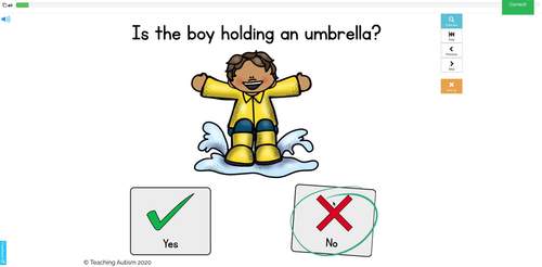 Spring Yes or No Questions | Boom Cards for Special Education Distance ...