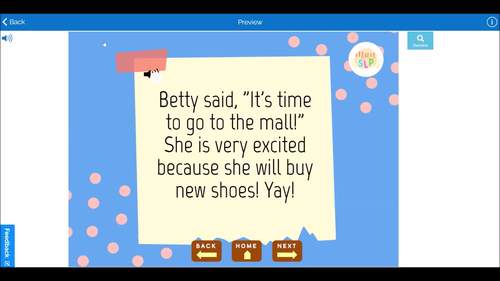 Short Interactive Stories: Two-Sentence Stories (Betty's Adventure ...
