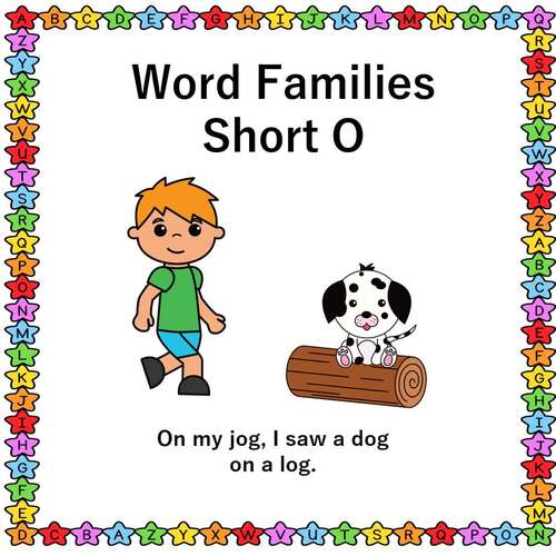 Short O CVC Word Families Word Work by Pint Size Learners | TPT