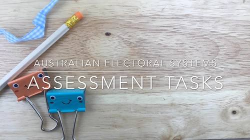 Australian Elections and Campaigns Assessment | Year 5 HASS Government ...