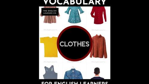 Clothing Games ESL by The English Learner Co | TPT