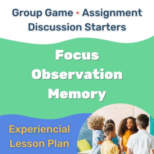 Classroom Game: Memory, Focus, Observation, P.E. | TPT