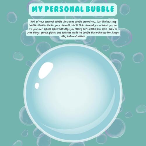 Personal Bubble & Consent Social Story | Social Awareness & Boundaries ...