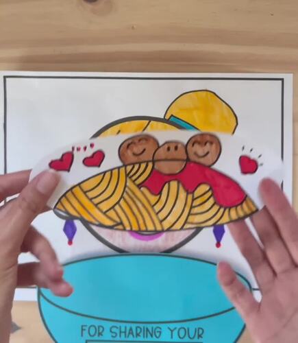 "Thank You Omu" Read Aloud Craft/ A Thanksgiving Gratitude SEL Craft