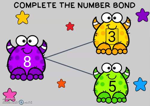 Number Bonds Boom Cards™ Distance Learning Math by Creating 4 ESL