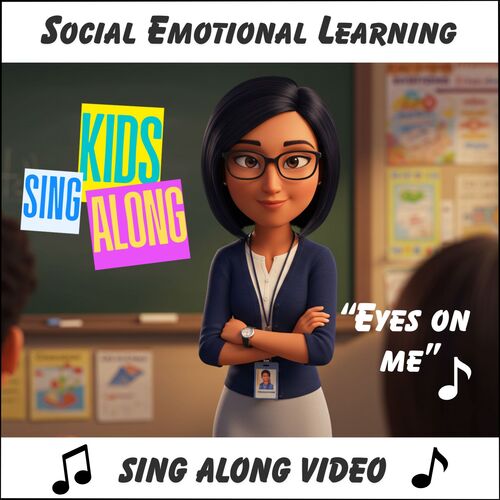 Eyes on Me - Classroom Warm-Up Song (Pay Attention) Social Emotional ...