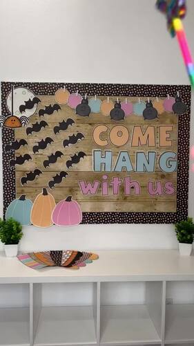 Halloween Bulletin Board by Confetti and Creativity | TPT