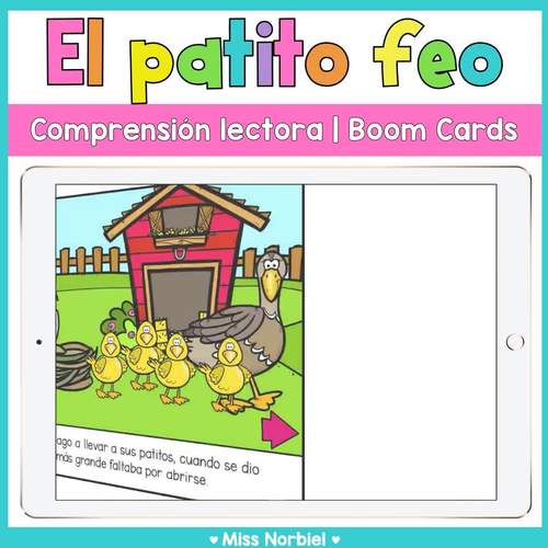 Reading comprehension in Spanish Boom Cards | Comprensión lectora bundle
