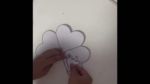 Trinity Shamrocks Craft - Three Persons in One God Holy Trinity Activity