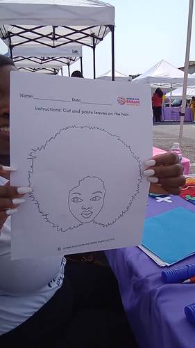 PreK Dramatic Play: First Day of Fall: Arts& Craft Autumn Hairstyle Design