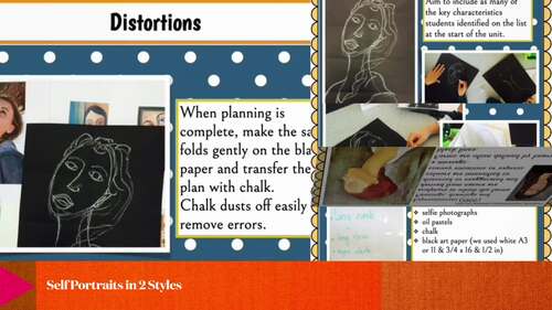 Self Portraits BUNDLE in 2 Styles - POP ART and EXPRESSIONISM 5th grade ...